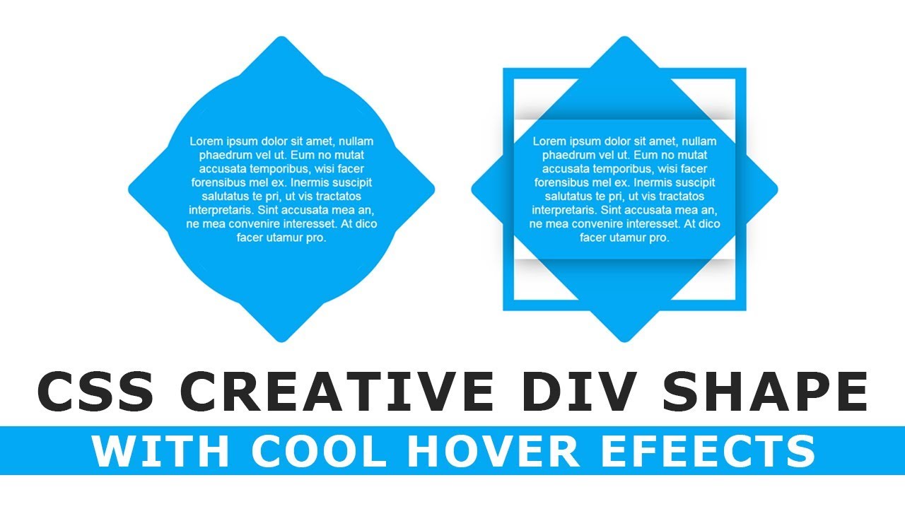 Css Creative Div Shape With Cool Hover Effects 2 Css Hover Effects