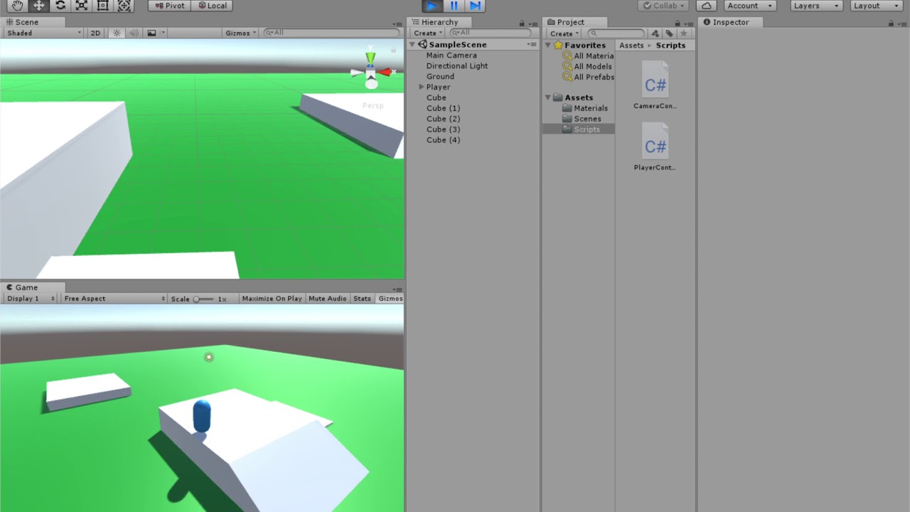 Unity 3d Platformer Engine Character Controller Test Youtube