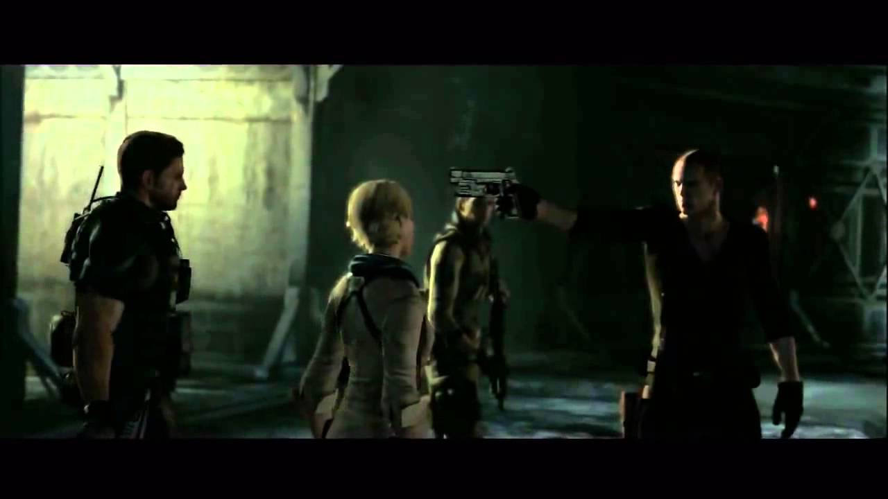 Resident Evil 6 Cutscene Chris Vs Jake Youtube