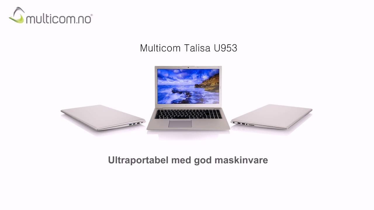 Multicom Talisa U953 Youtube