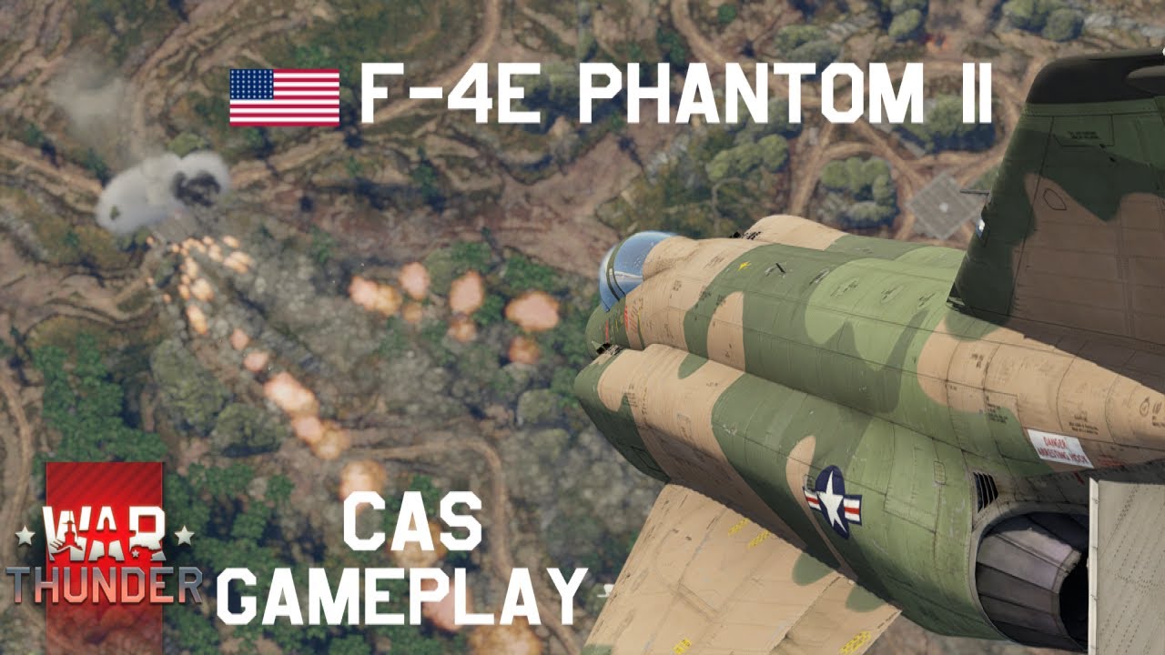 Warthunder F 4e Phantom Ii Ffar Might Mouse Rocket X171 Cas Youtube