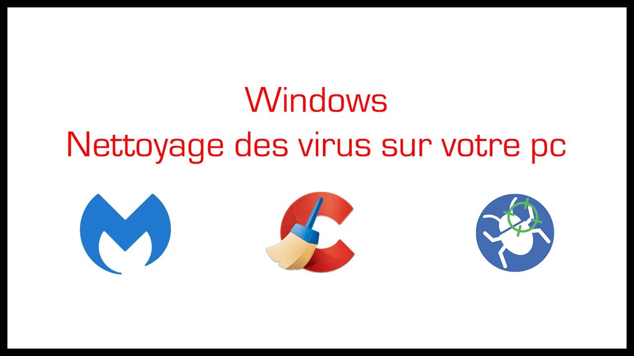 Windows Nettoyage Des Virus Sur Votre Pc Virus Malwares Cheval De