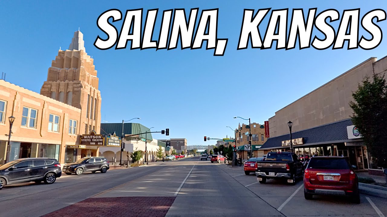 Salina Kansas Drive With Me Through A Kansas Town Youtube