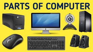 Parts of Computer | Name of Computer Parts | Computer Parts Name ...