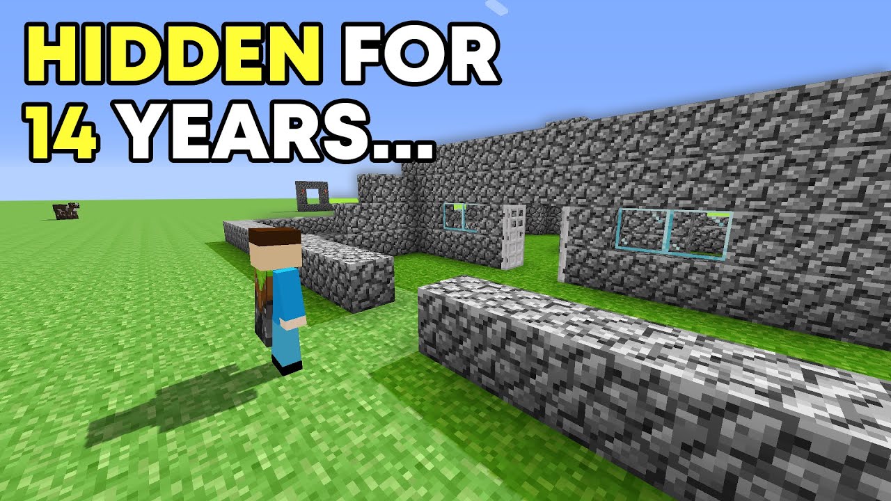 Minecraft S First World Was Just Discovered Here S How Youtube