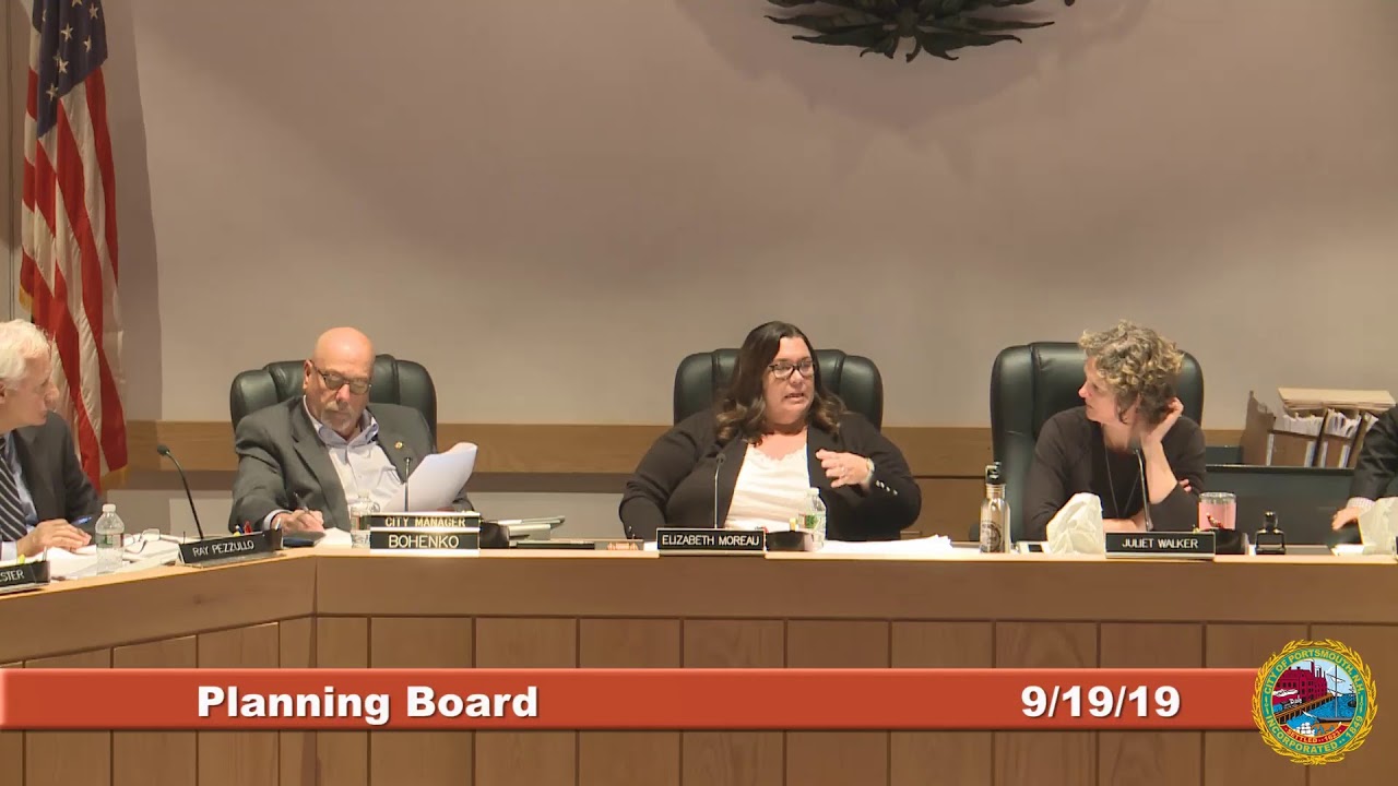 Planning Board 9 19 2019 Youtube
