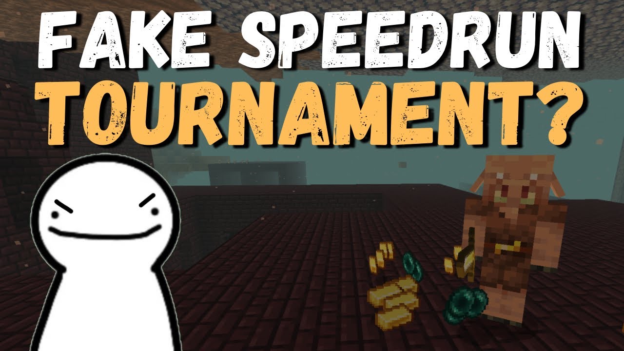 Fake Minecraft Speedrun Tournament Youtube