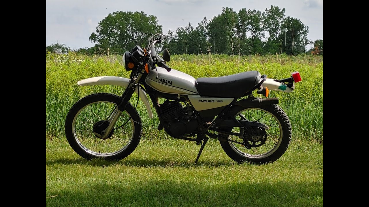 1980 Yamaha Dt125g Dt125 First Rips Youtube