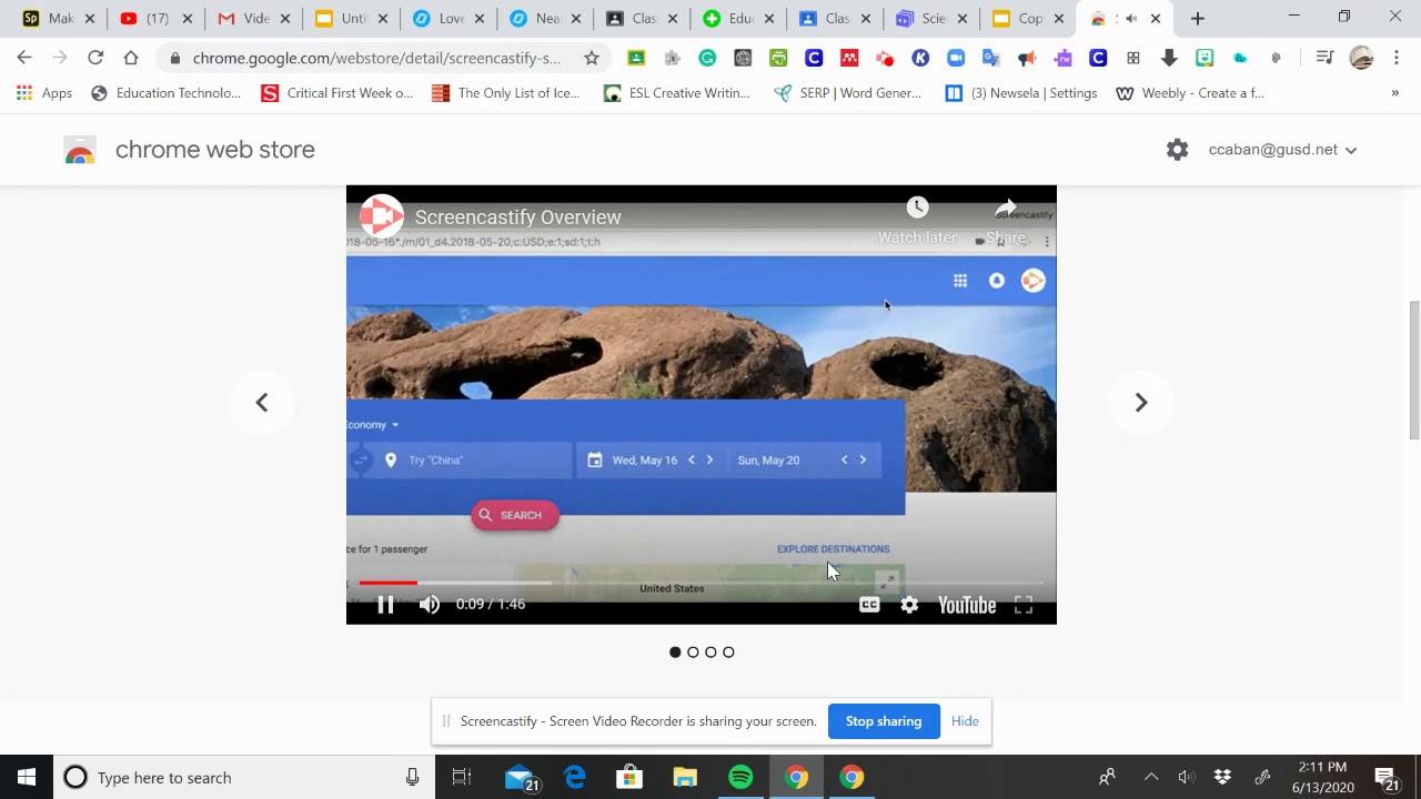 Screencastify Youtube