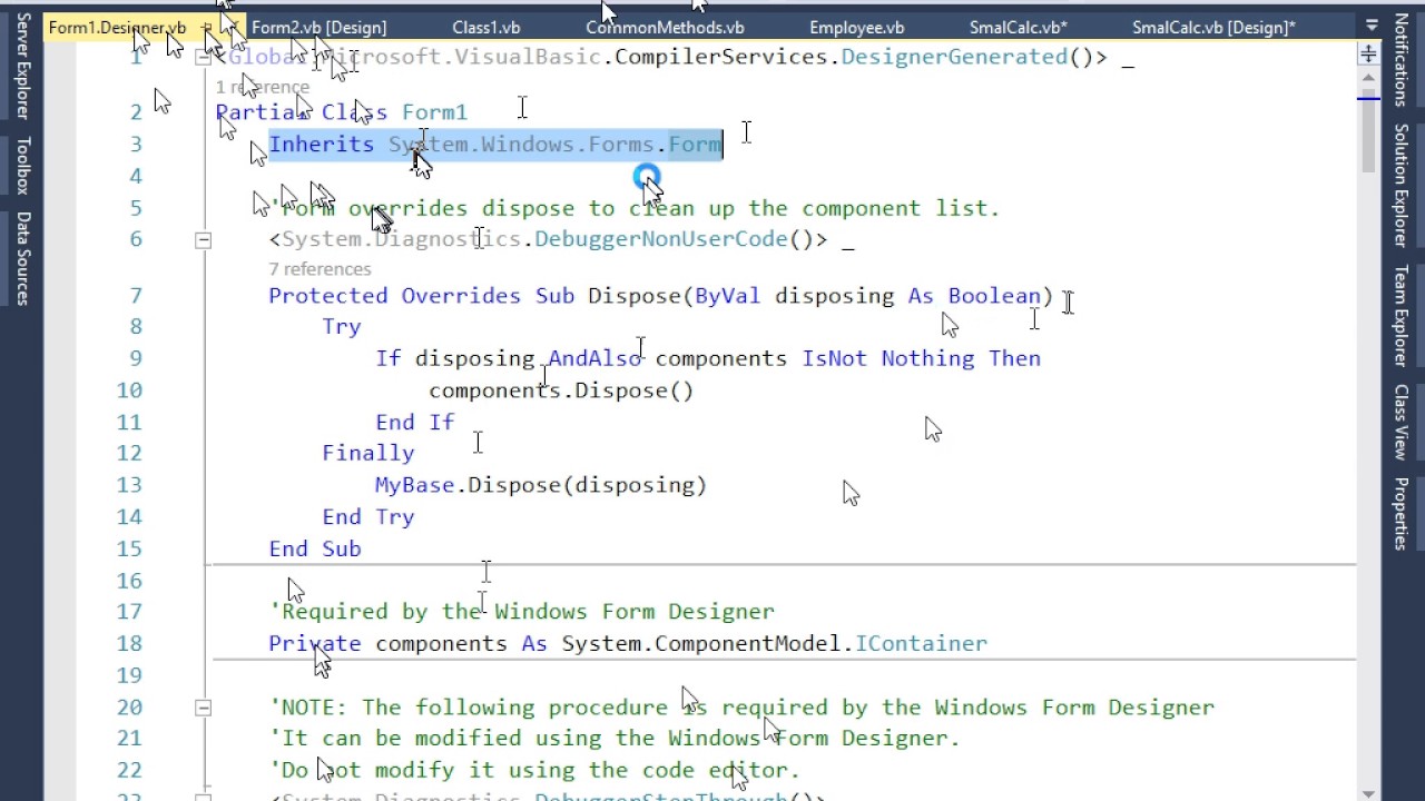 24 Oop Overview In Vb Net Youtube