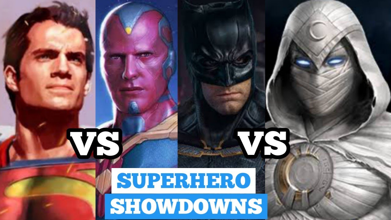 Top 5 Superhero Showdowns Marvel Vs Dc Battles Youtube