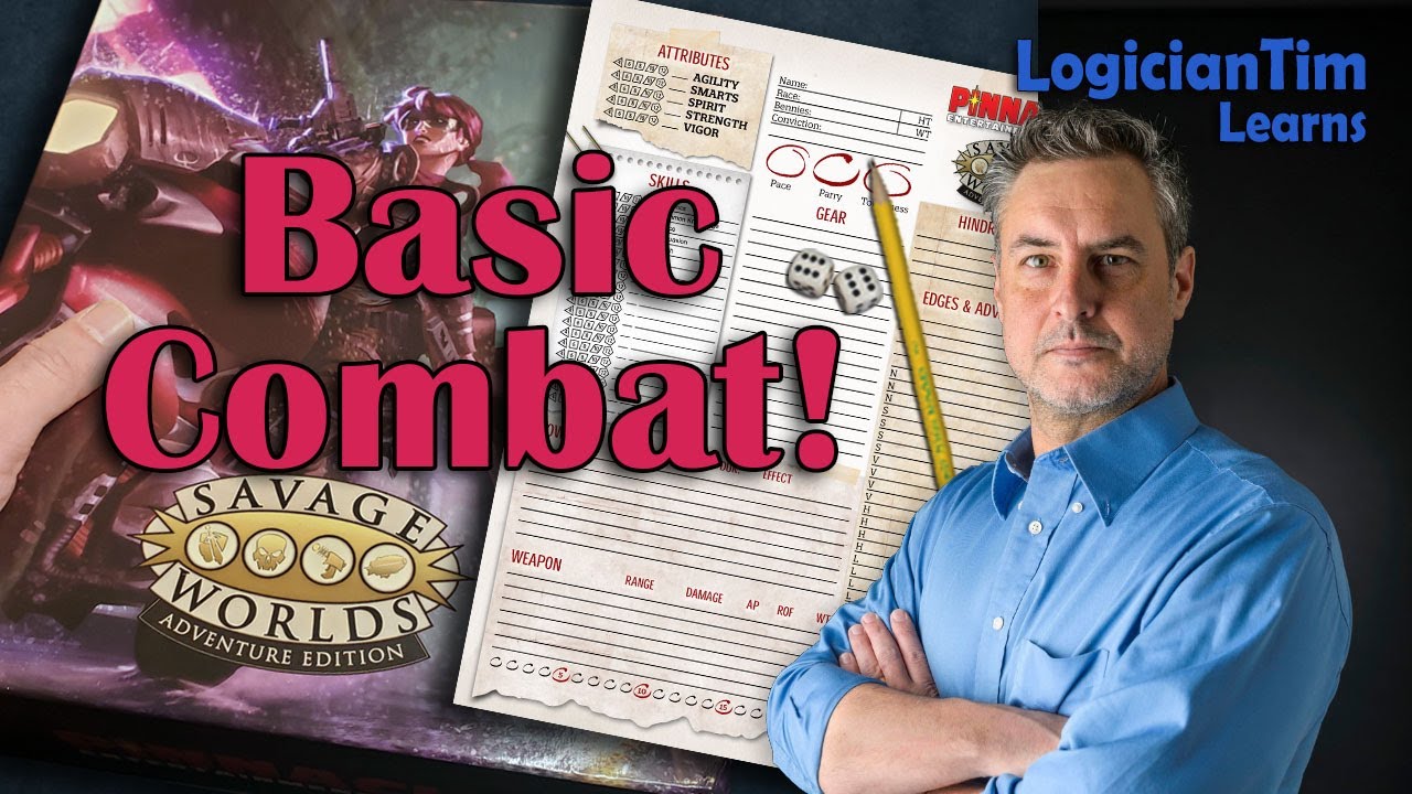Savage Worlds Adventure Edition Basic Combat Youtube