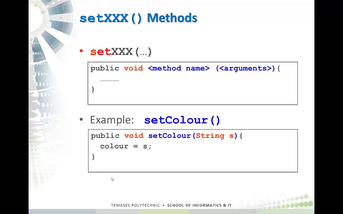 Object Oriented Programming Revision Java Youtube