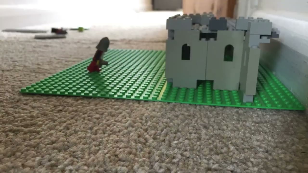 Castle Explosion Lego Stop Motion Animation Youtube