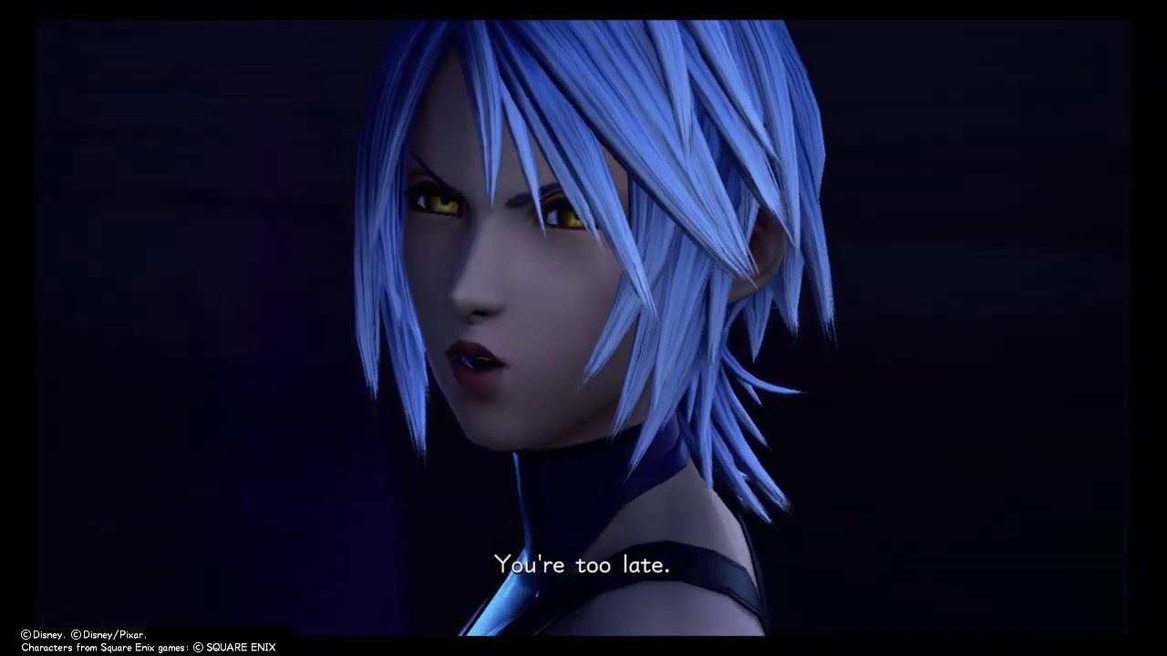 Kh3 Dark Aqua Cutscene Youtube