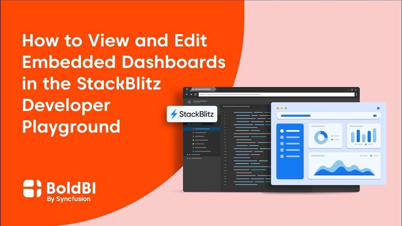 How To View And Edit Embedded Dashboards In The Stackblitz Developer