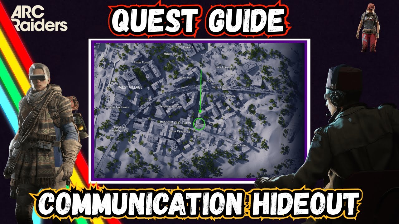 Communication Hideout Quick Quest Guide Arc Raiders Youtube