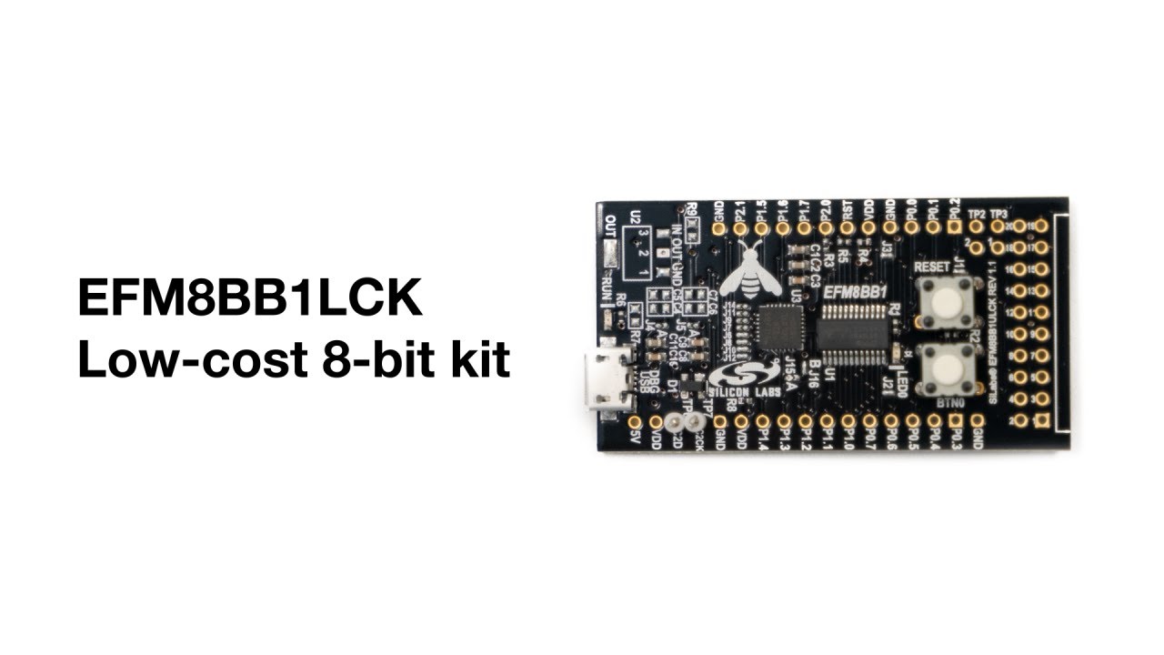 8 Bit Low Cost Kit For Rapid Prototyping Youtube
