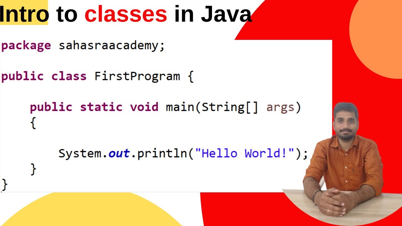 First Program In Java Telugu Youtube