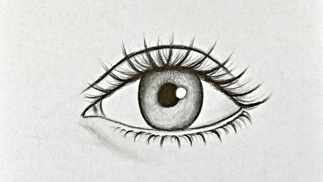 How To Draw An Eye Simple