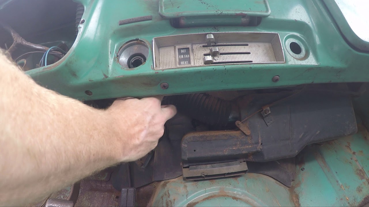 Tech Tip 1967 1972 Chevy C10 Ignition Switch Removal Youtube