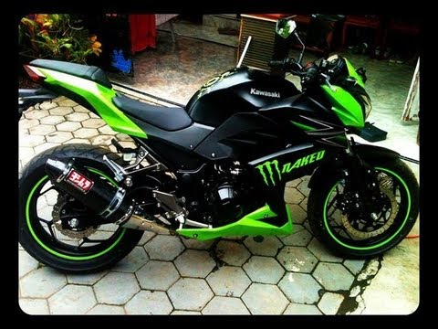 Kawasaki Z250 Custom Modified Yoshimura Exhaust Youtube