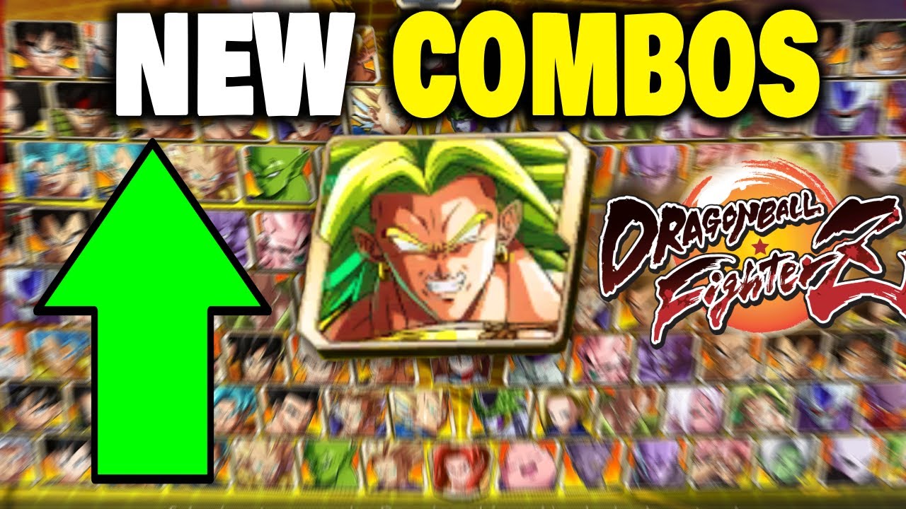Dbfz All New Broly Combos Dbfz Patch 1 38 Youtube