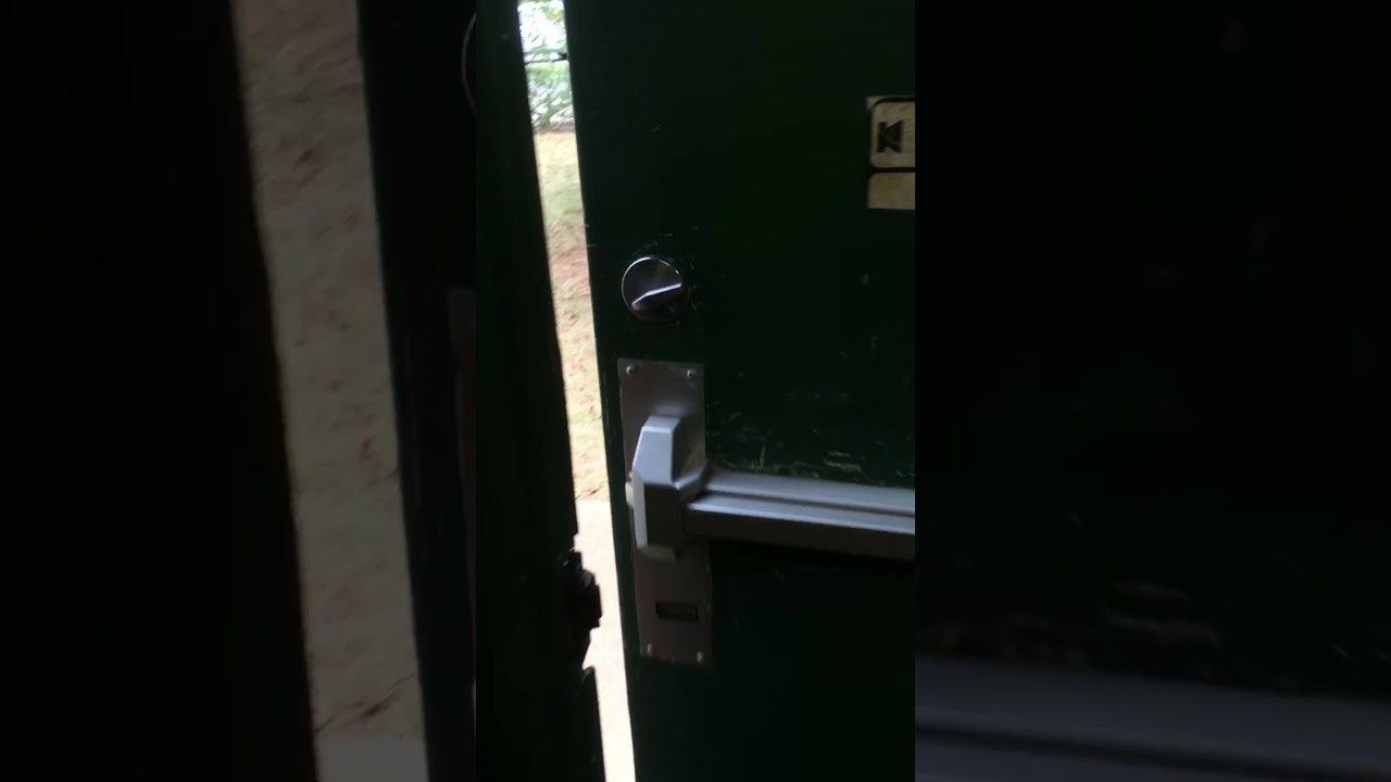 Panic Bar Install Youtube