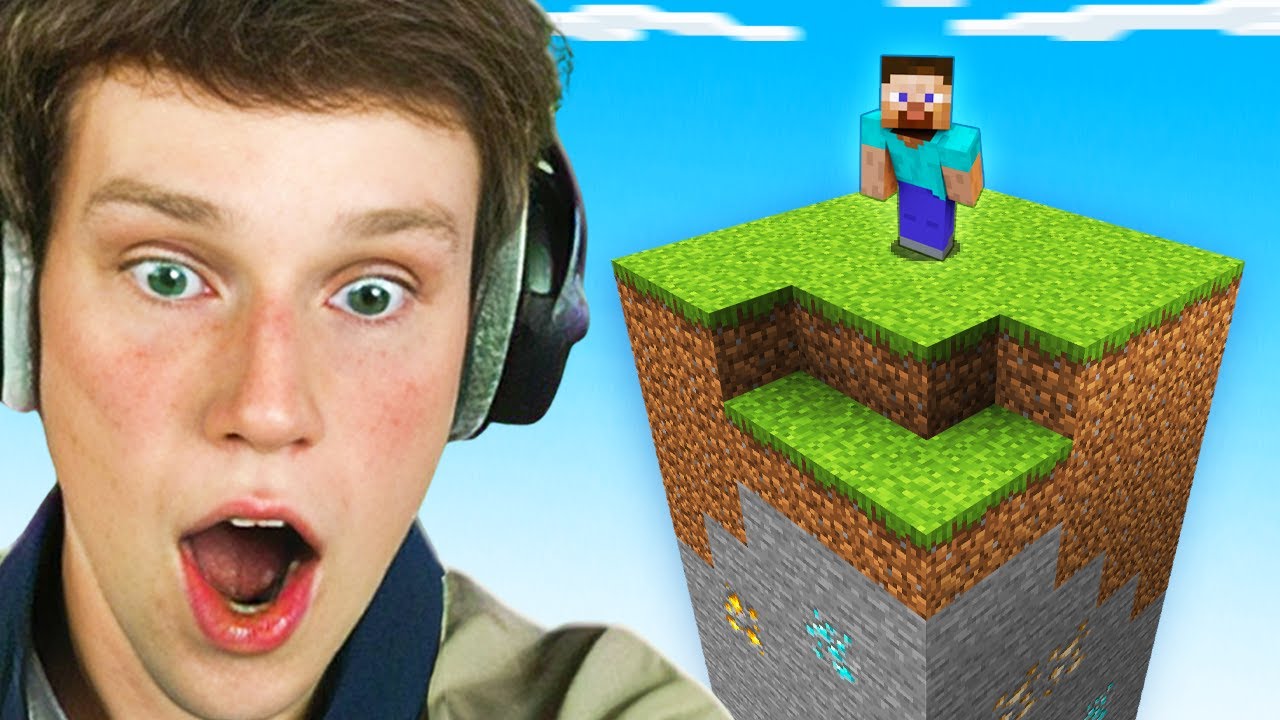 Beating Minecraft In One Chunk Youtube