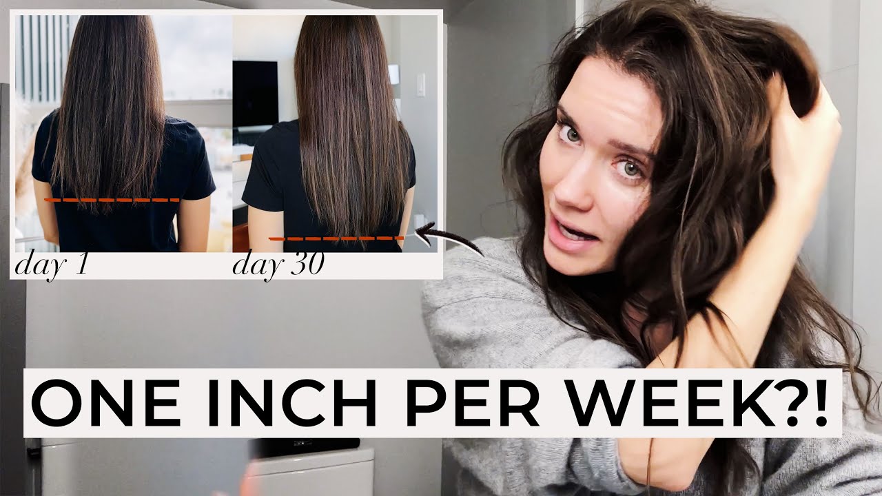 How I Grew My Hair 3 Inches In 1 Month Fast Hair Growth Secrets That