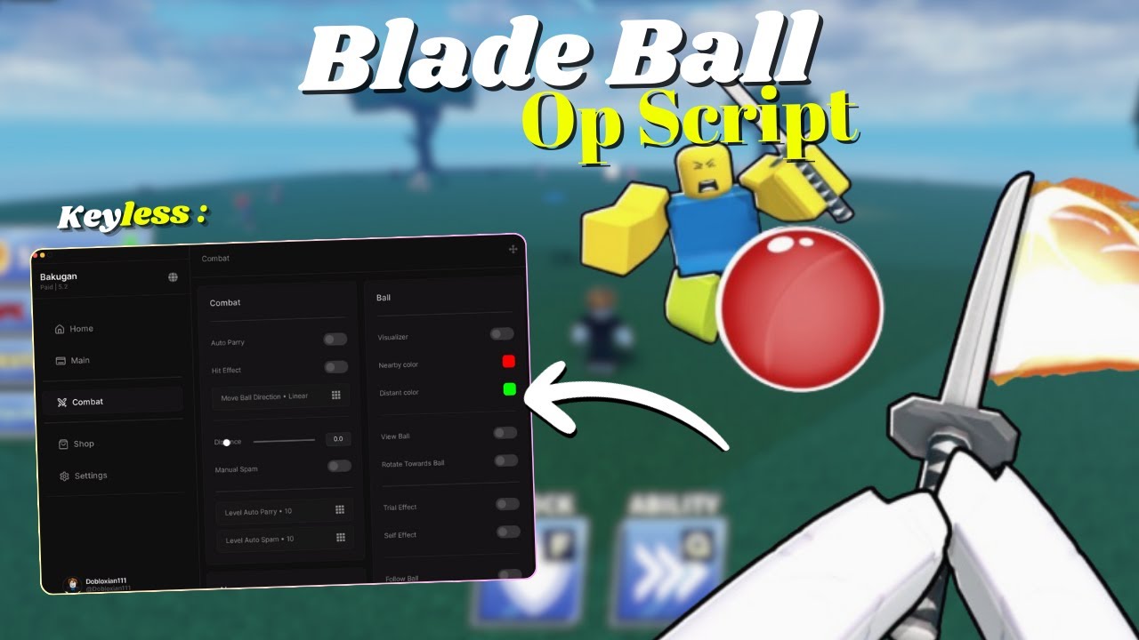 New Blade Ball Script Pastebin 2025 Keyless Youtube