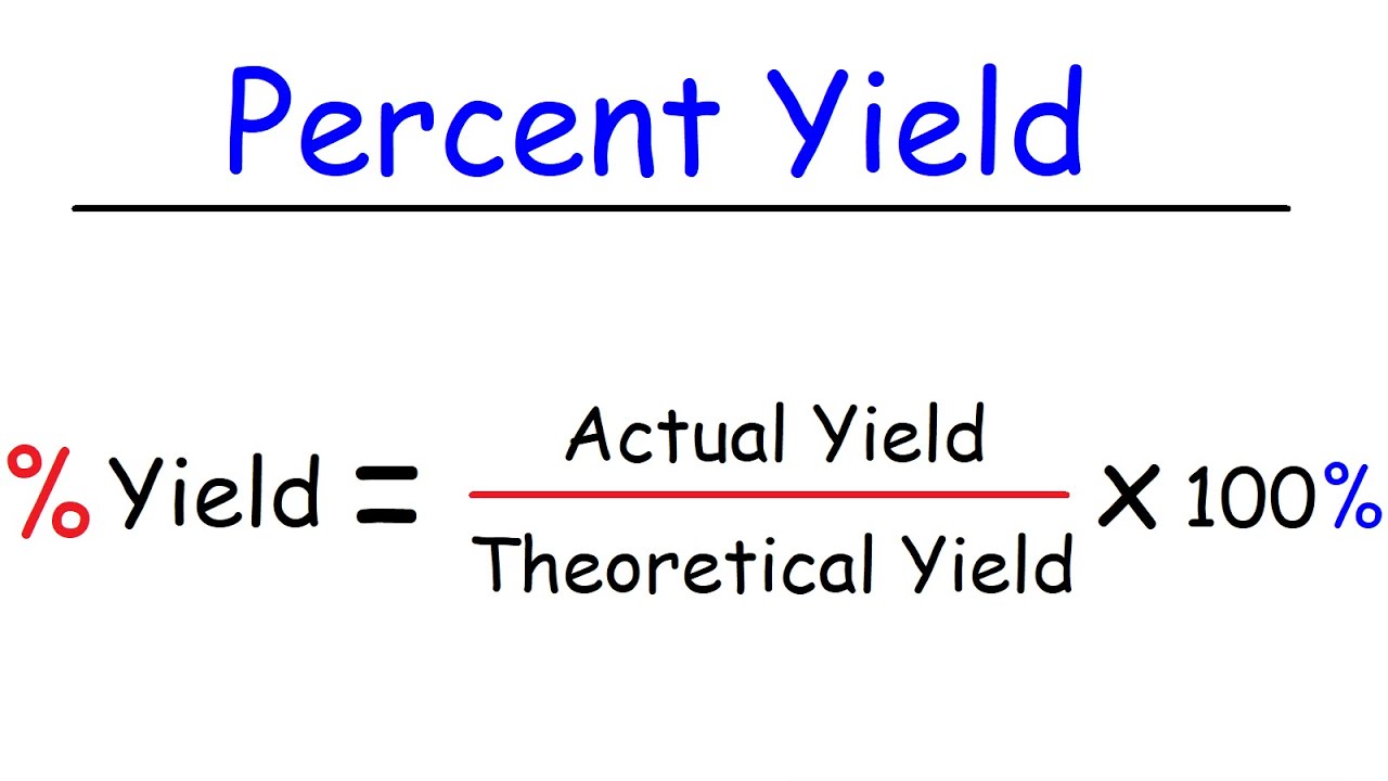 Percent Yield