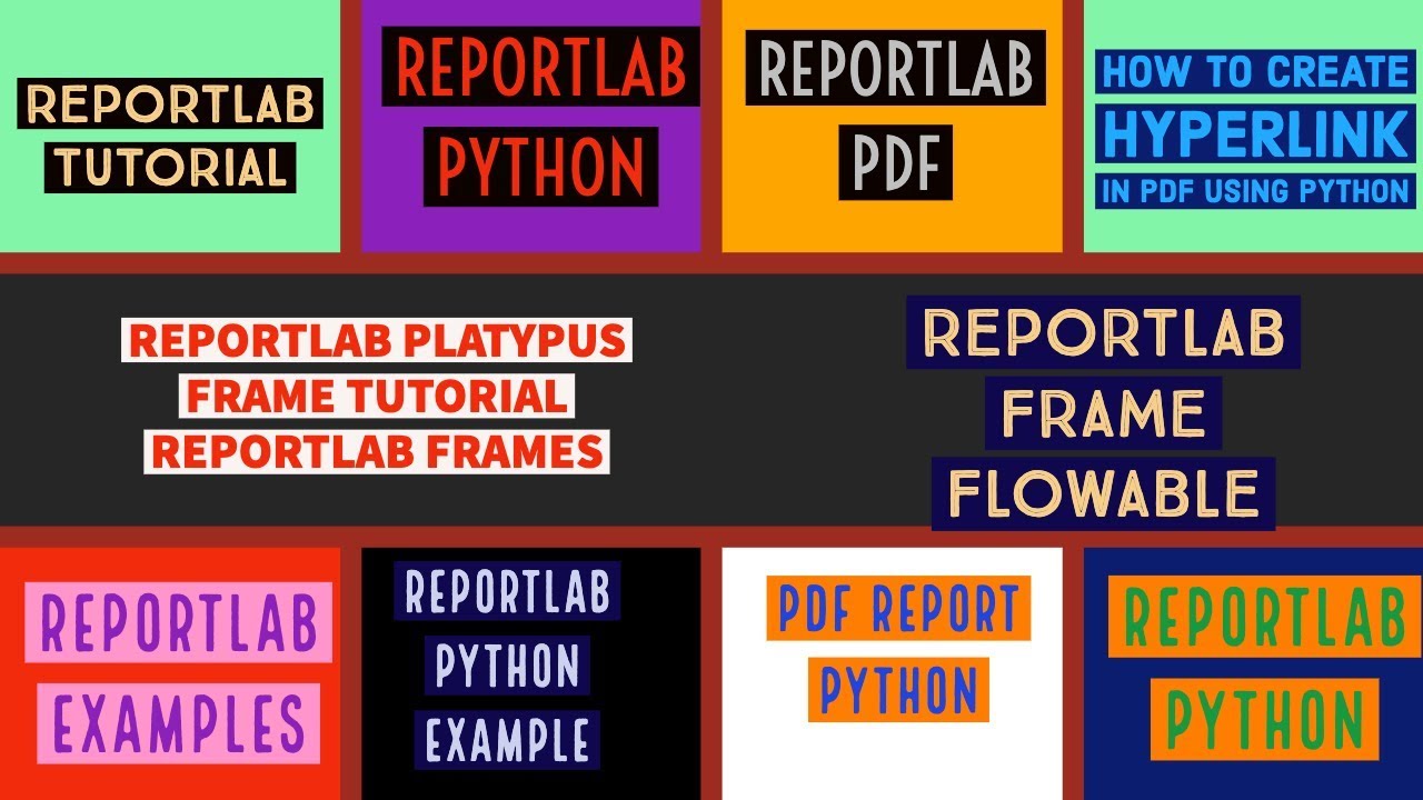 Reportlab Reportlab Python Tutorial Reportlab Platypus Frames Tutorial