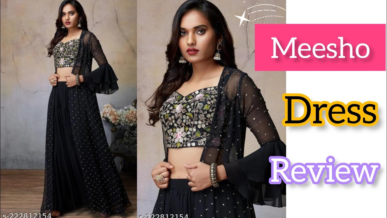 Meesho Finds Beautiful Black 3 Piece Set Unboxing Review 亞 玄mesho