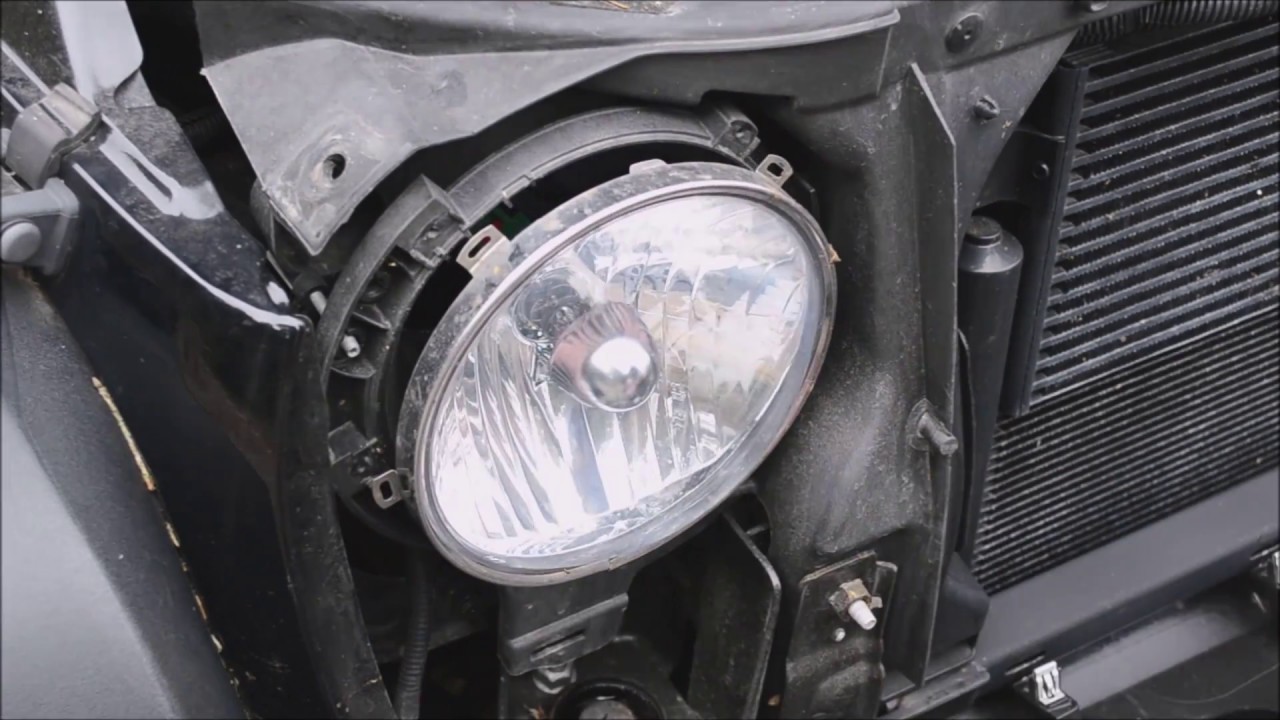 Jeep Wrangler Headlight Bulb Replacement 06 2019 Youtube
