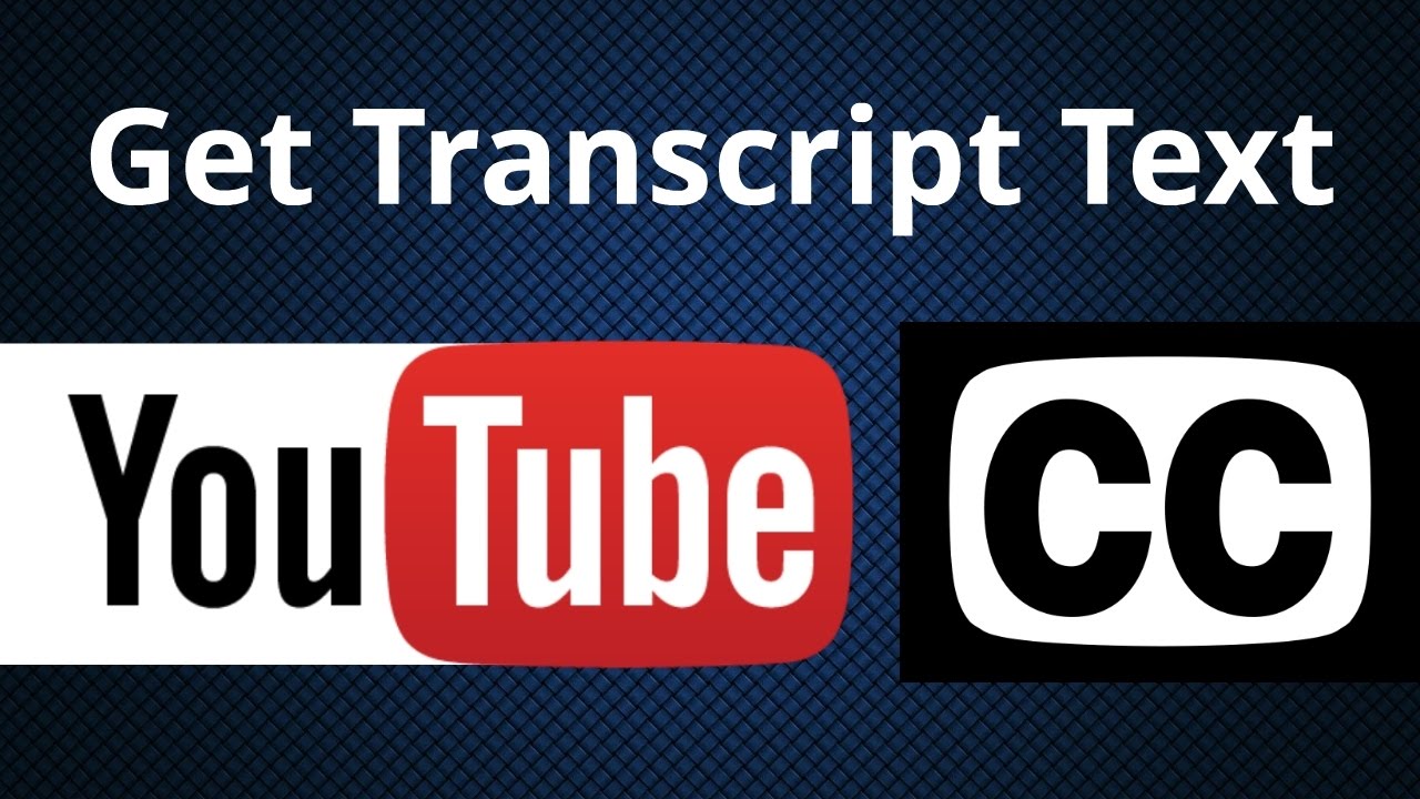 How To Get Text From A Youtube Video Youtube