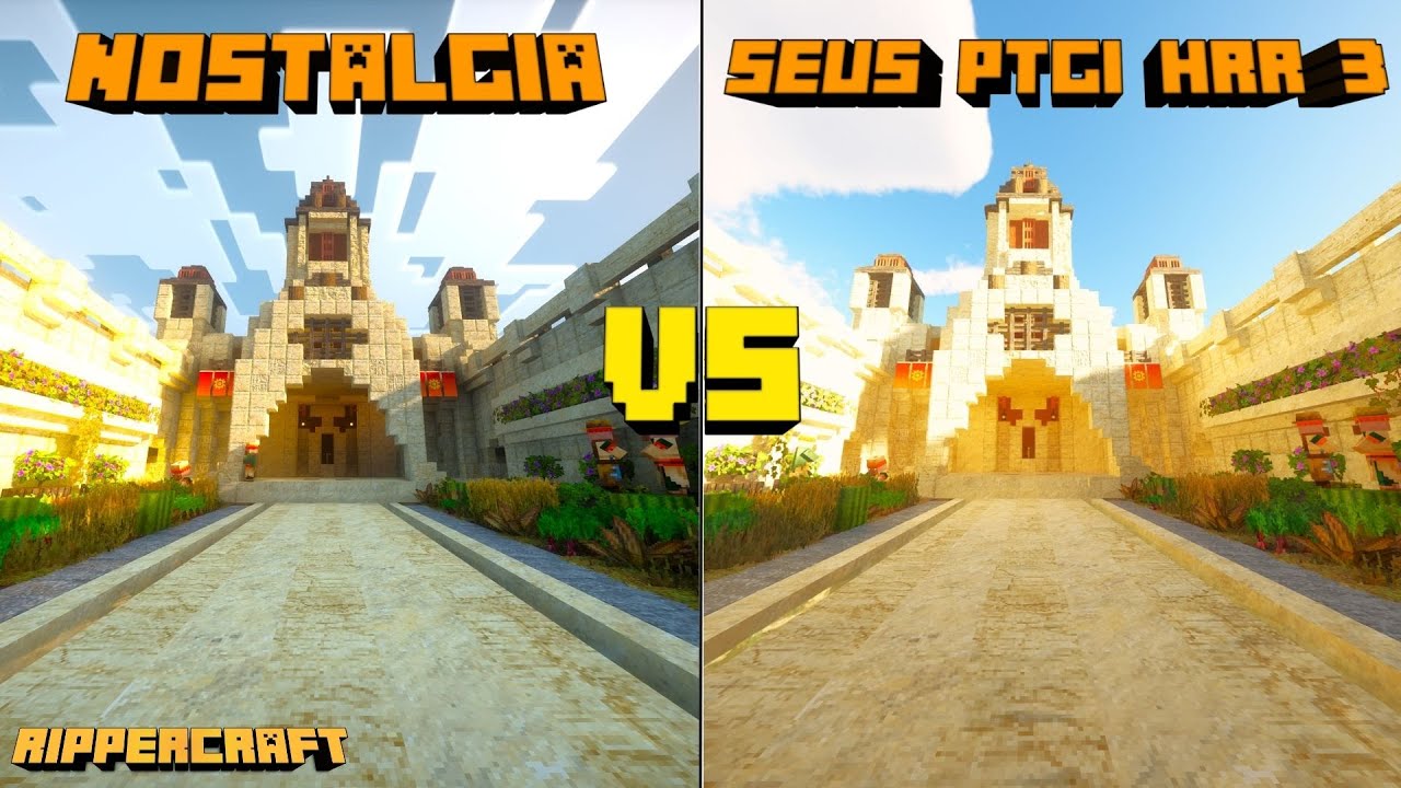 Which Minecraft Shader Is Better Nostalgia Vs Seus Ptgi Hrr 3