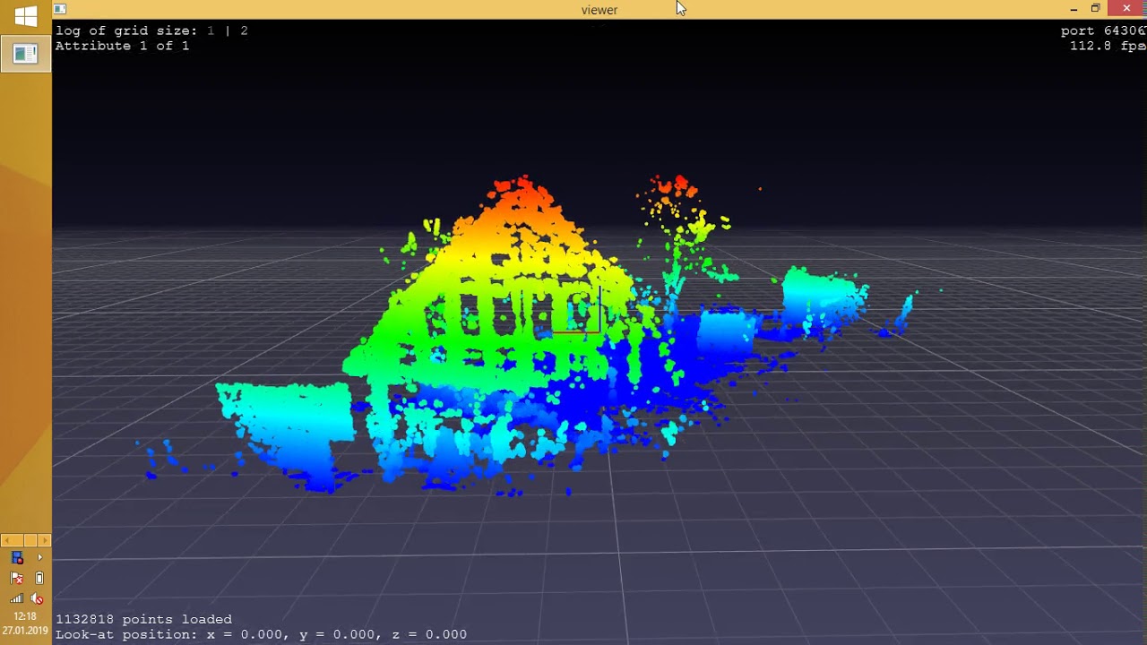 3d Points Ply File Visualization Using Python Point Processing
