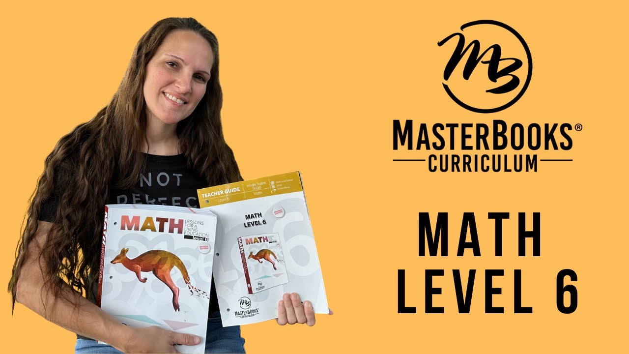 Masterbooks Flip Through Level 6 Math Lessons For A Living Education