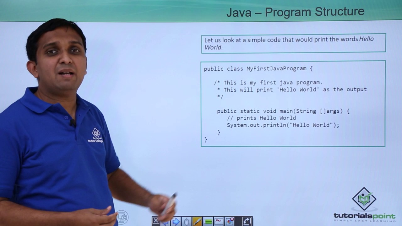 Java Program Structure Youtube
