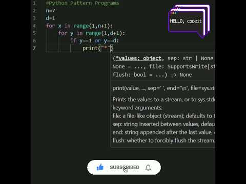 Python 07 To Print Star Pattern Program In Python Programming