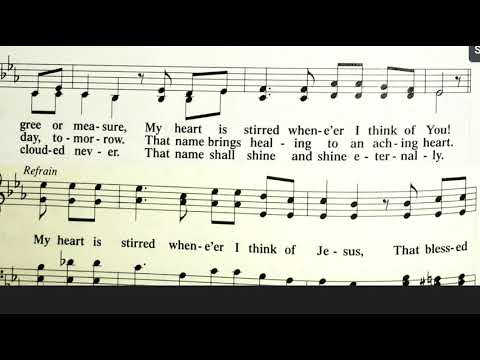 Hymn 155 A Name I Highly Treasure Youtube