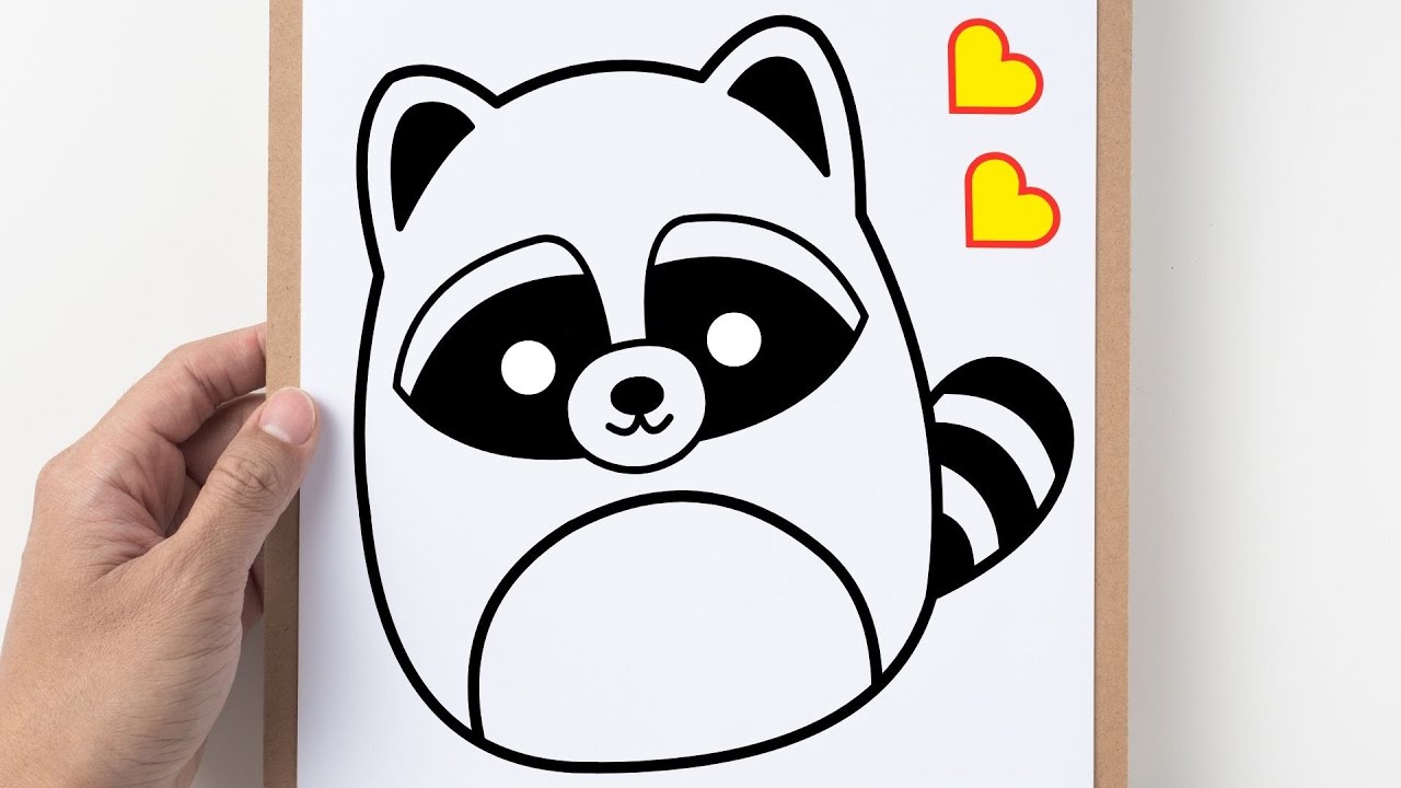 How To Draw Cute Easy Squishmallows For Kids And Beginners Youtube