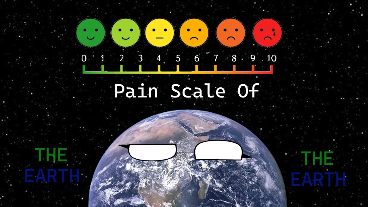 The Pain Scale Meme Of The Earth Youtube