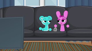 Pinki Fights To Watch Sky S Tv Show Making Mom Angry Sprunki Tooniverse ...