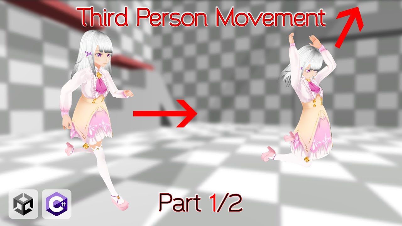 Third Person Movement Player Movement Part 1 2 Unity Tutorial