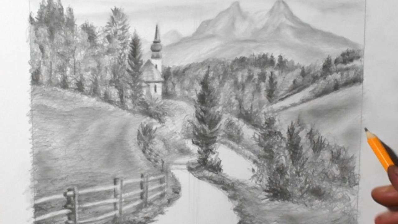 How To Draw A Realistic Landscape Infoupdate Org