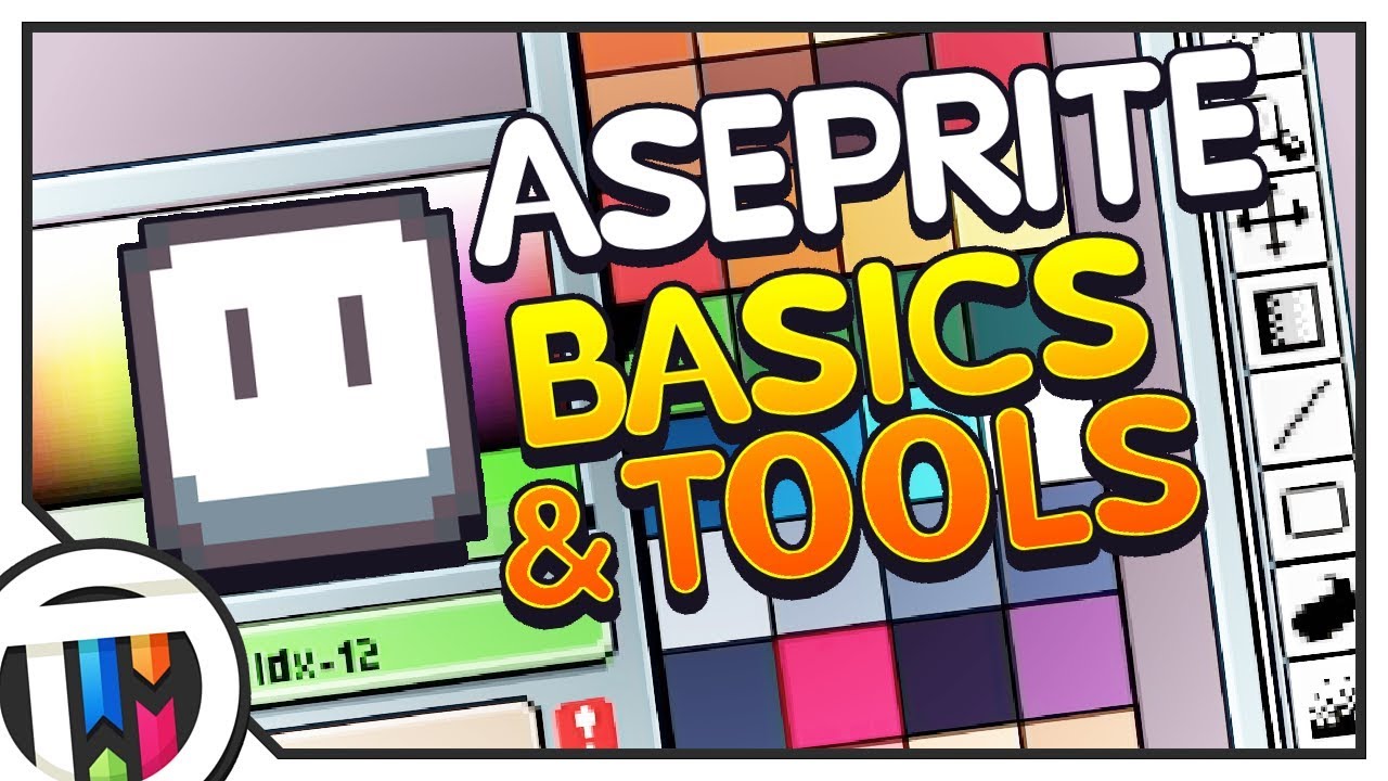 Aseprite Tutorial Absolute Beginner Tutorial Basics Tools Youtube