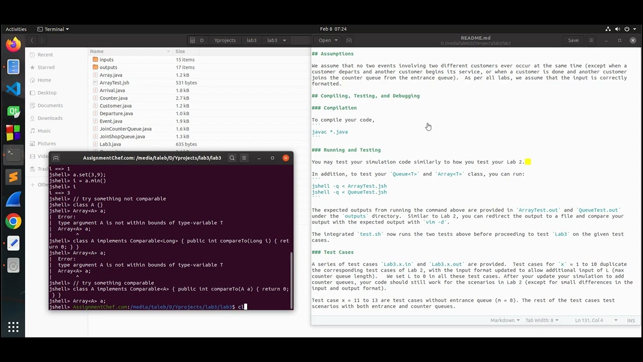 Solved Cs2030 Lab 3 Simulation 3 Youtube
