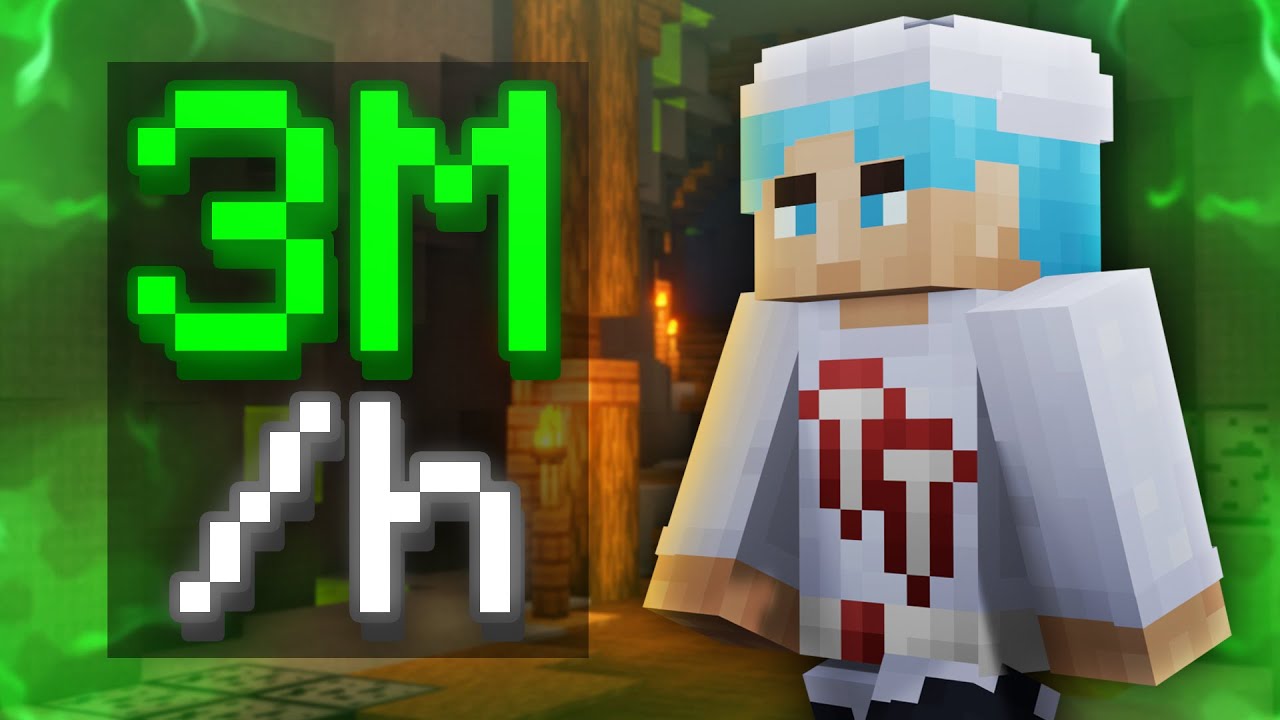 Easy 3m Hr Doing This Hypixel Skyblock Youtube